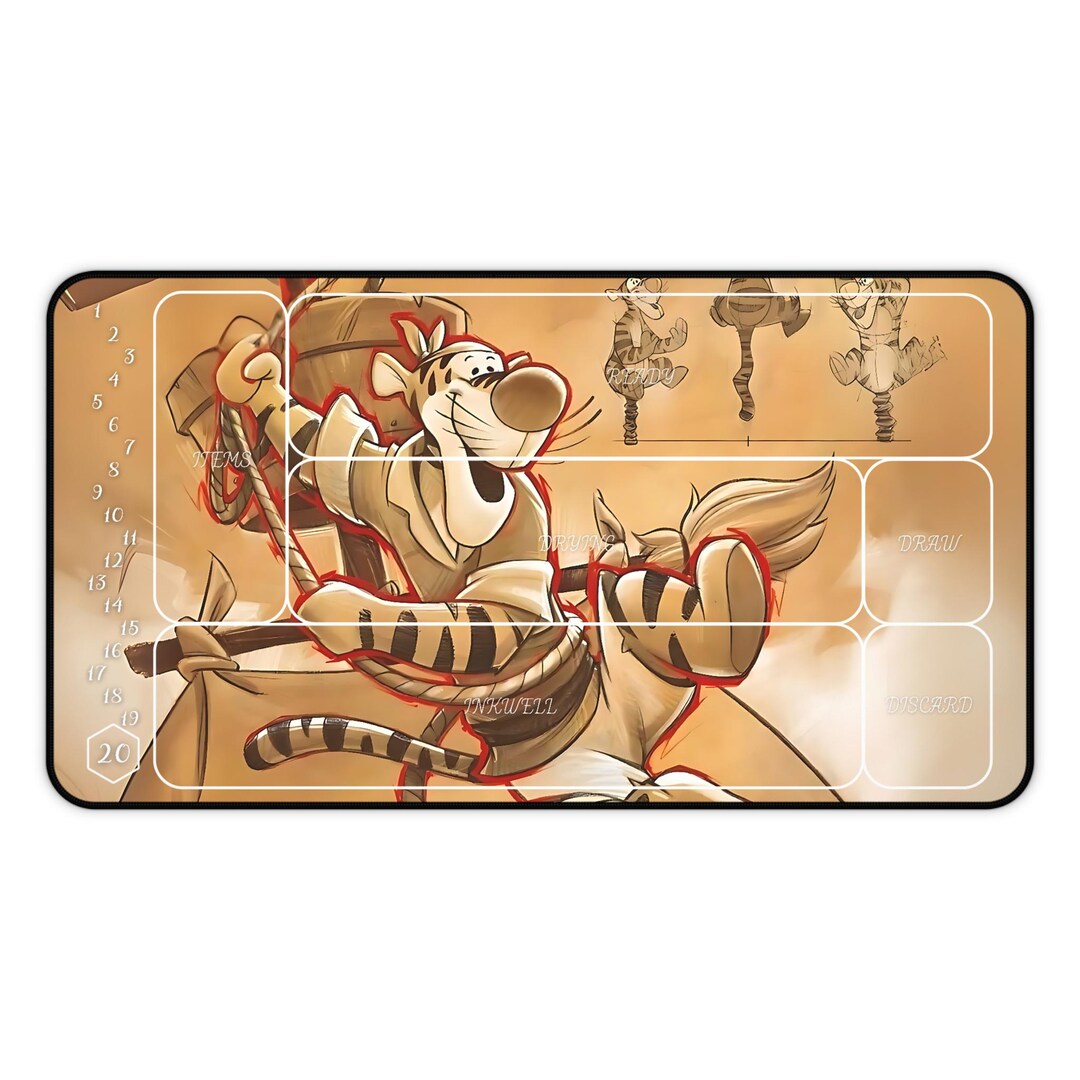 TCG Play Mats - Lorcana - Tigger in the Crow's Nest Alternate Art ...