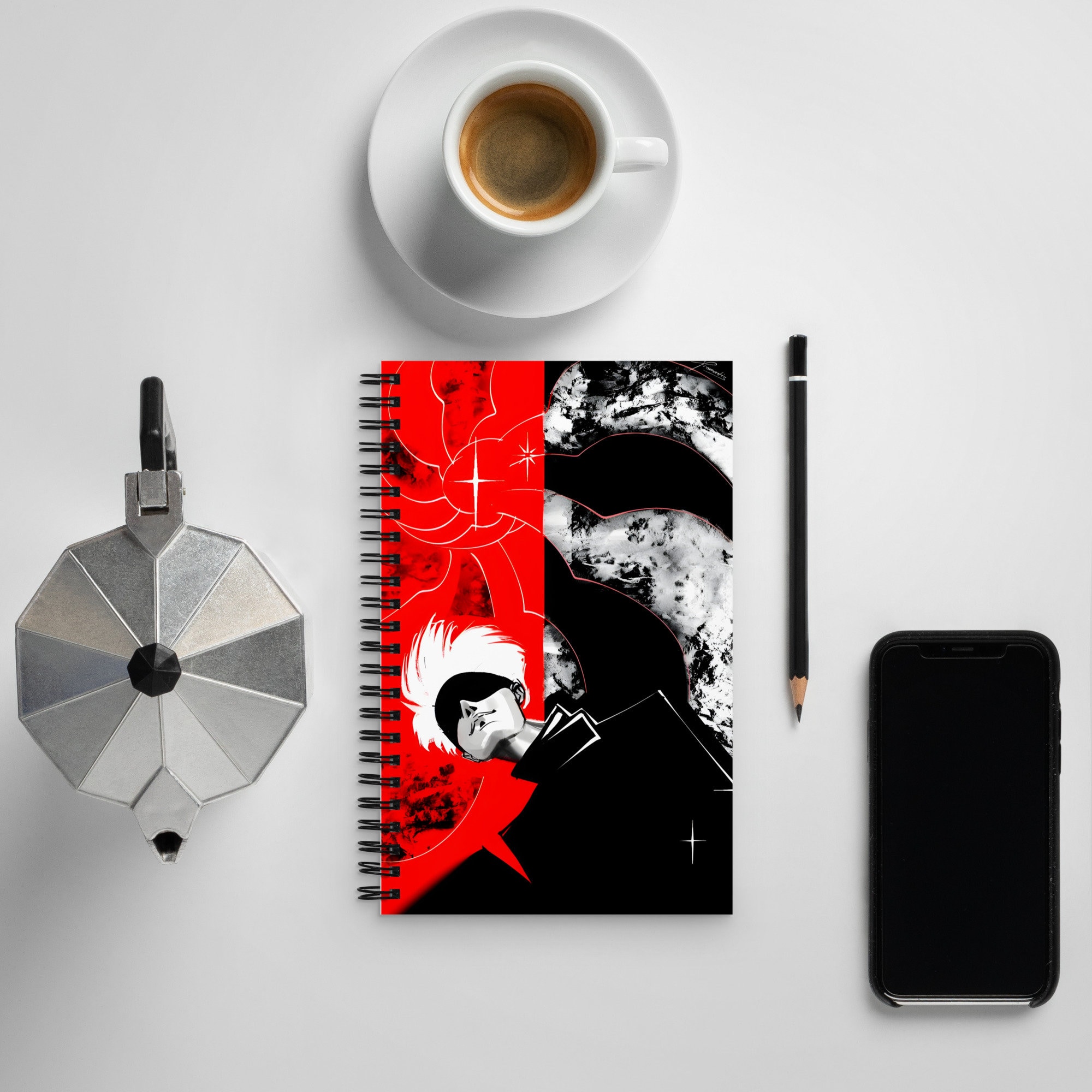 Gojo Spiral Notebook Gojo Satoru Jujutsu Kaisen Inspired Journal Gift ...