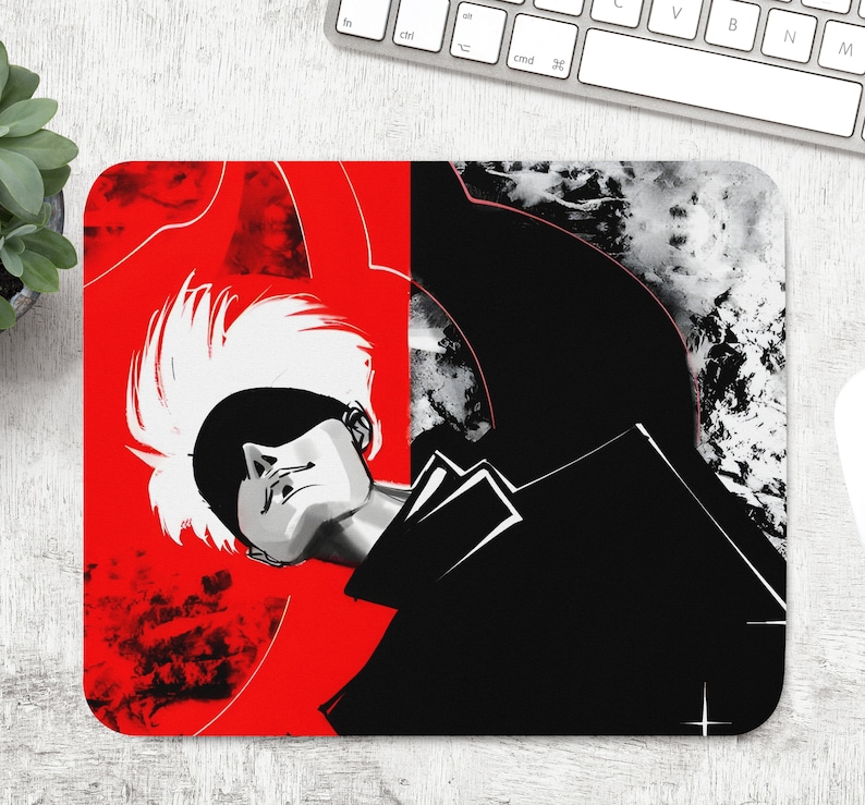 Gojo Mouse Pad - Gojo Satoru Jujutsu Kaisen Inspired Mouse Pad - Gift ...