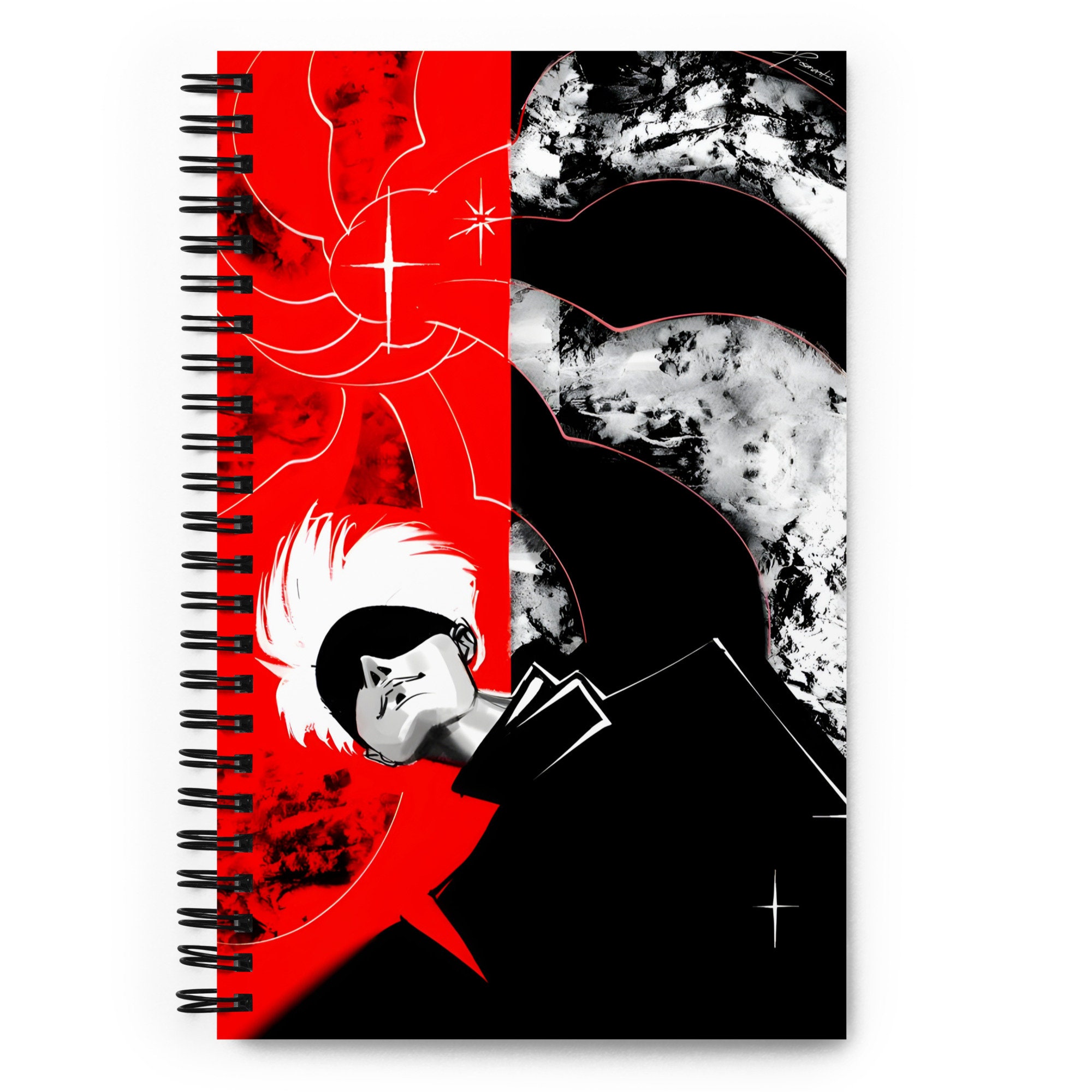 Gojo Spiral Notebook Gojo Satoru Jujutsu Kaisen Inspired Journal Gift ...