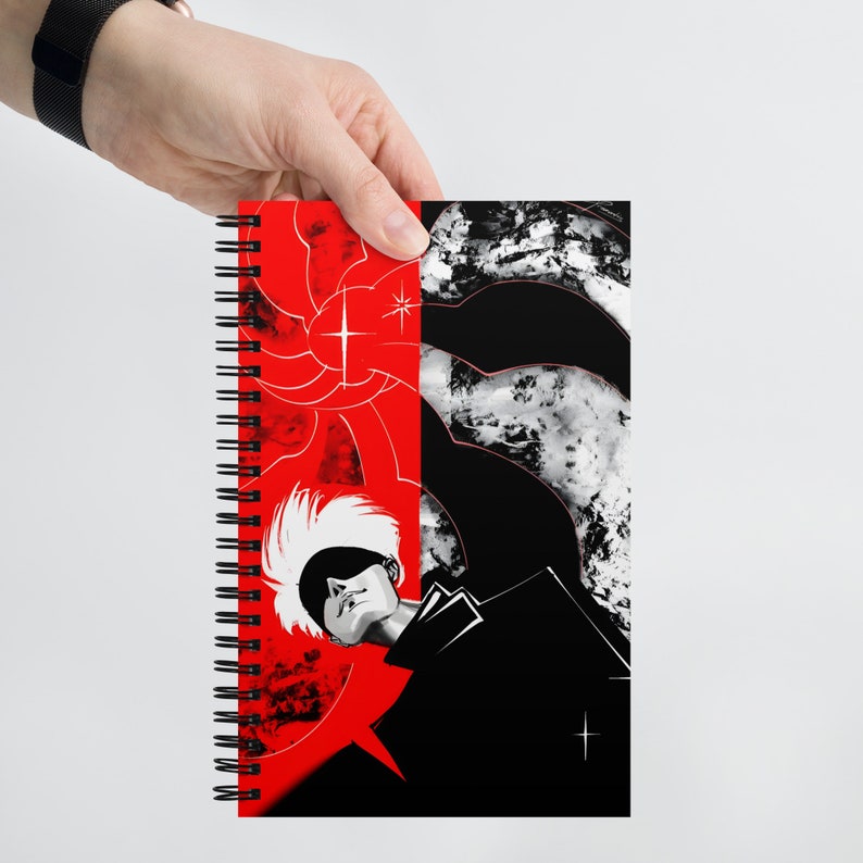 Gojo Spiral Notebook Gojo Satoru Jujutsu Kaisen Inspired Journal Gift ...