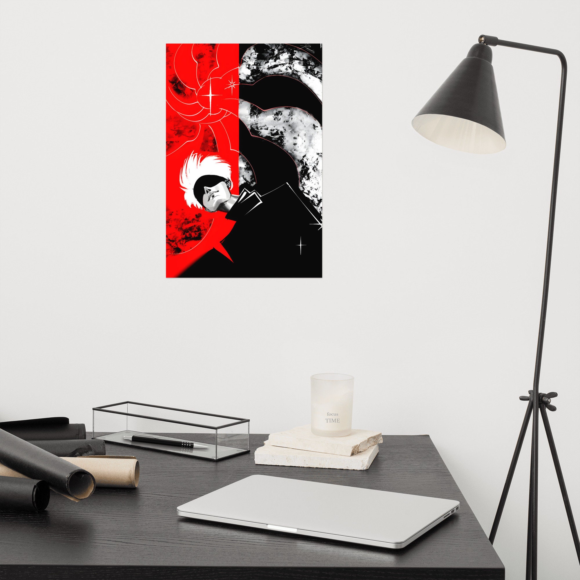 Gojo Print Gojo Satoru Jujutsu Kaisen Inspired Print Gift for JJK Fan ...