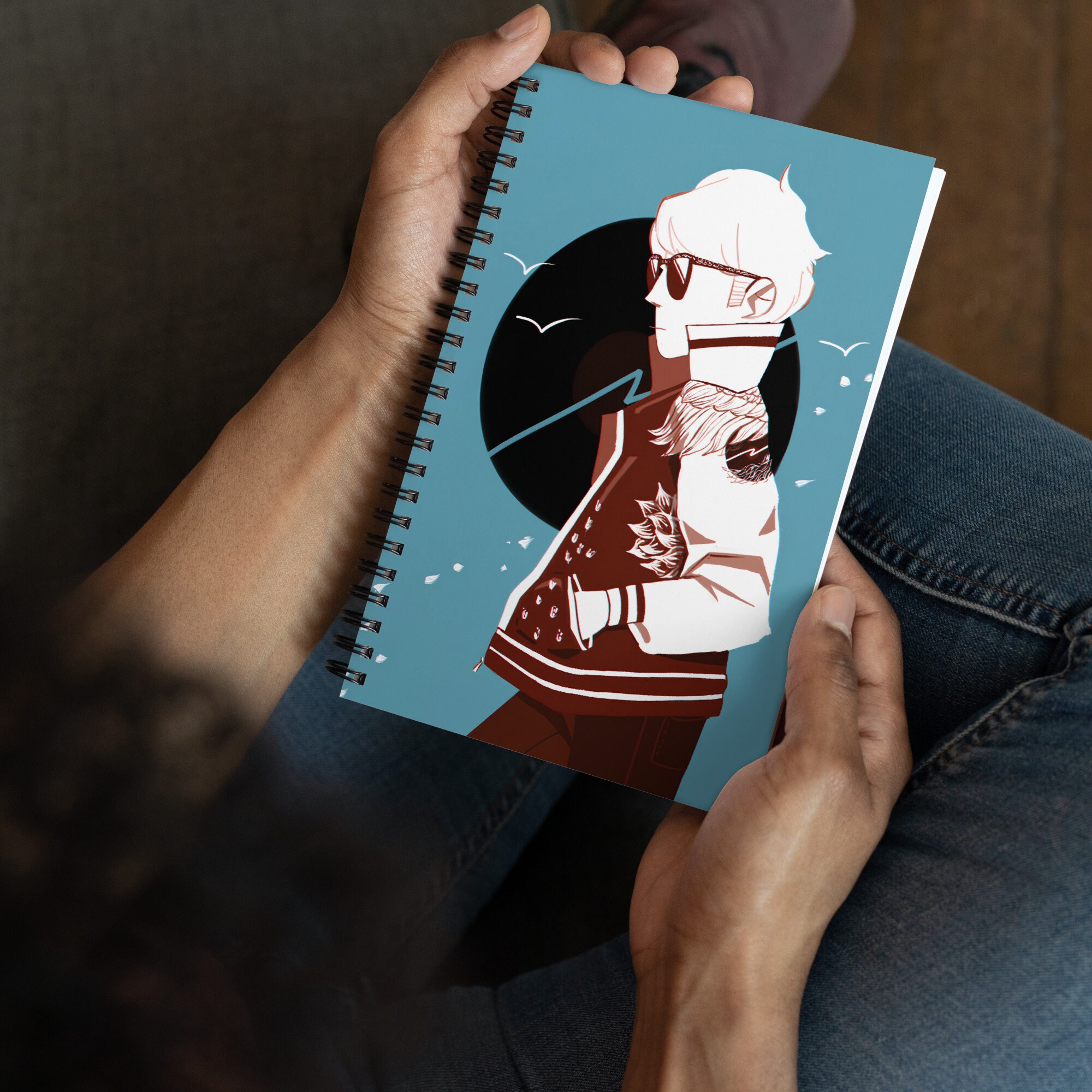 Homestuck Dave Strider Spiral Notebook Gift for Homestuck Fan Hiveswap ...