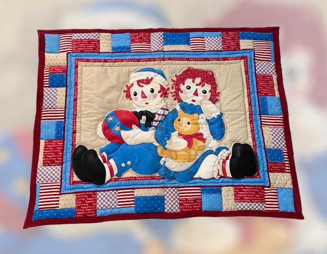 Amish Made Quilt Raggedy Ann and Andy - Etsy
