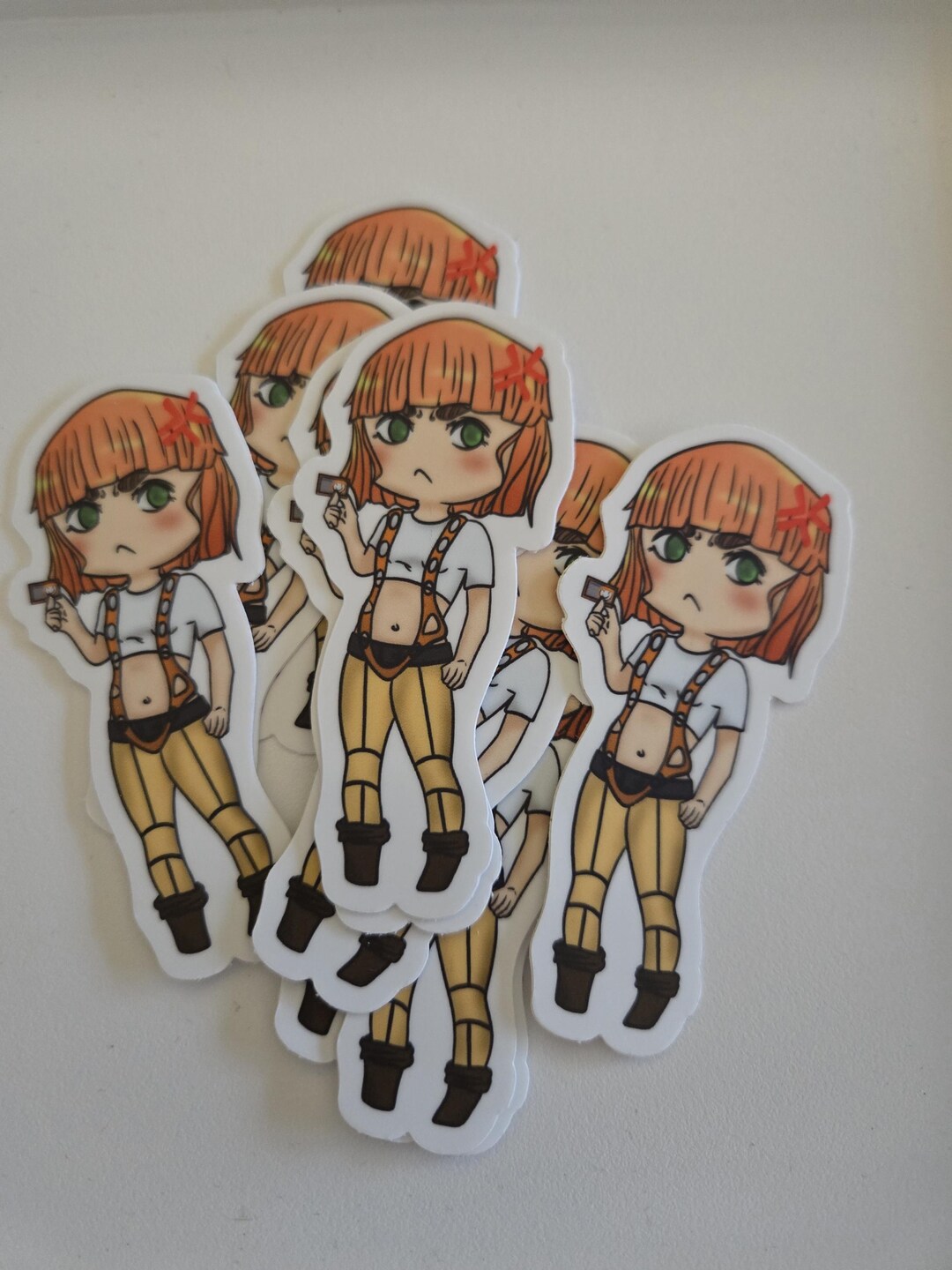 Leeloo Multipass Sticker - the Fifth Element Fan Art - Etsy
