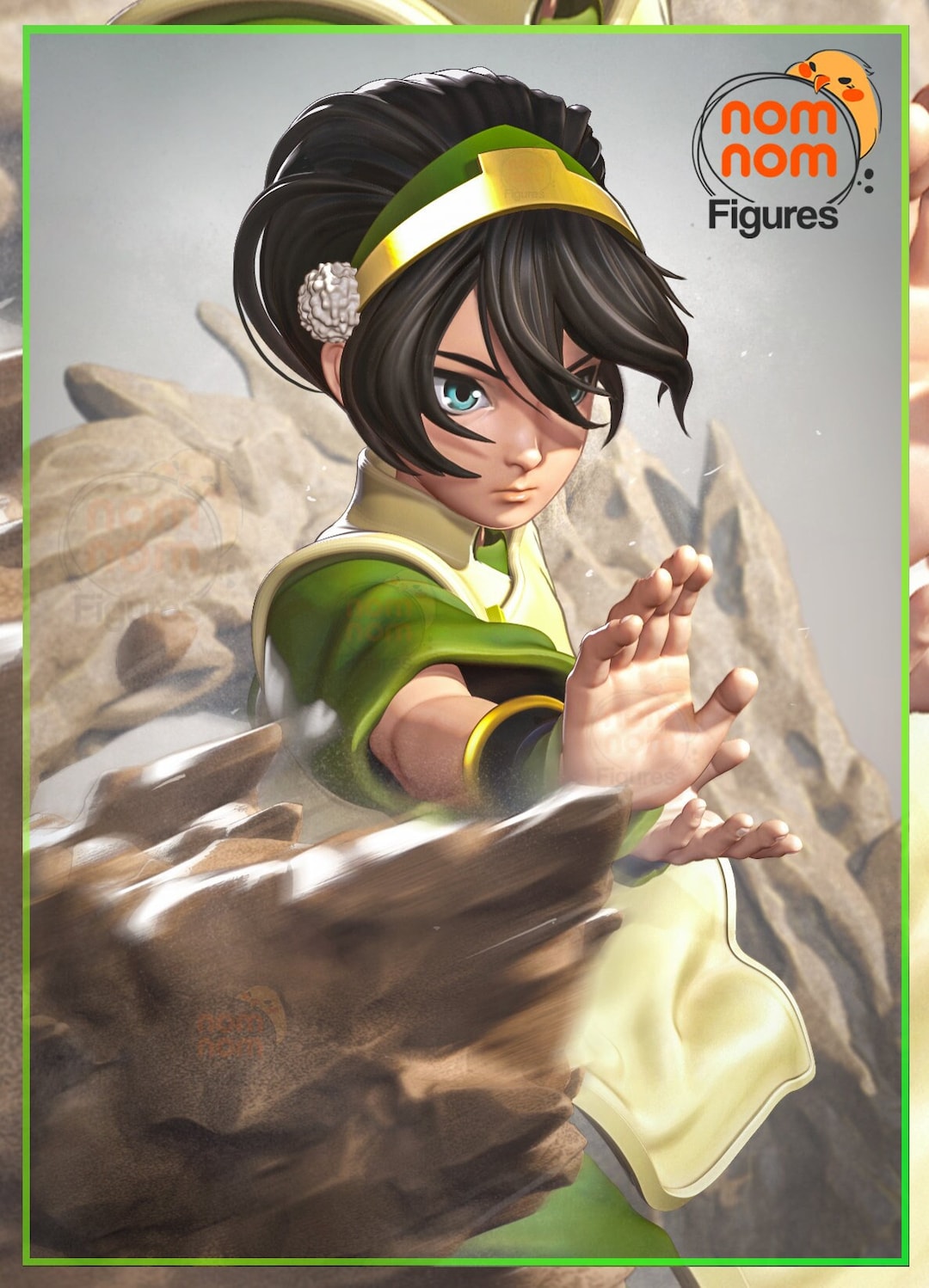 Toph Bei Fong, Avatar the Last Airbender, Earthbender, Avatar Figures ...