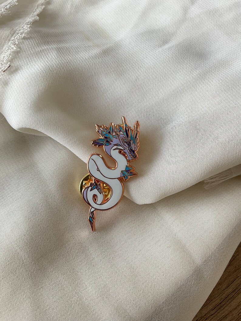 Dragon Enamel Pin - Etsy