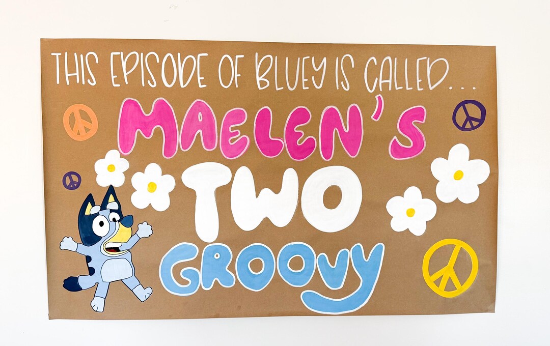 Bluey Birthday Decor, Bluey Birthday Party | Bluey Party | Bluey ...