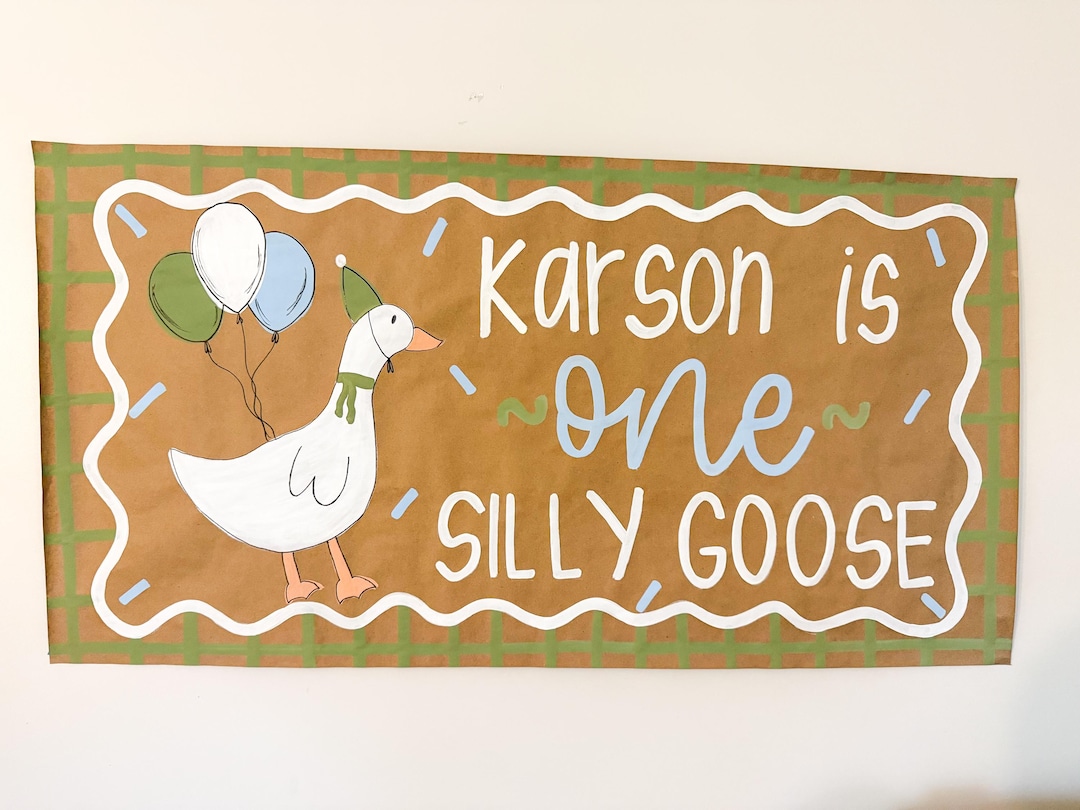 One Silly Goose Party | Goose Theme Party | One Silly Goose 1st ...