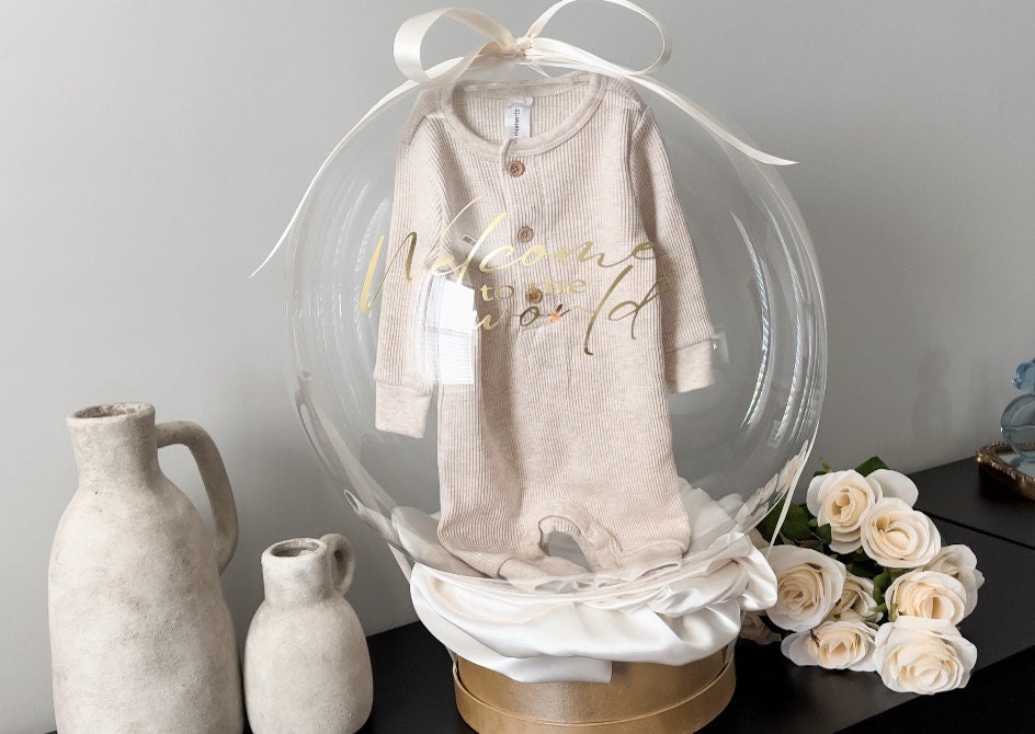 Baby Shower Gift Balloon, Balloon Gift Baby,baby Reveal Bobo Balloon ...