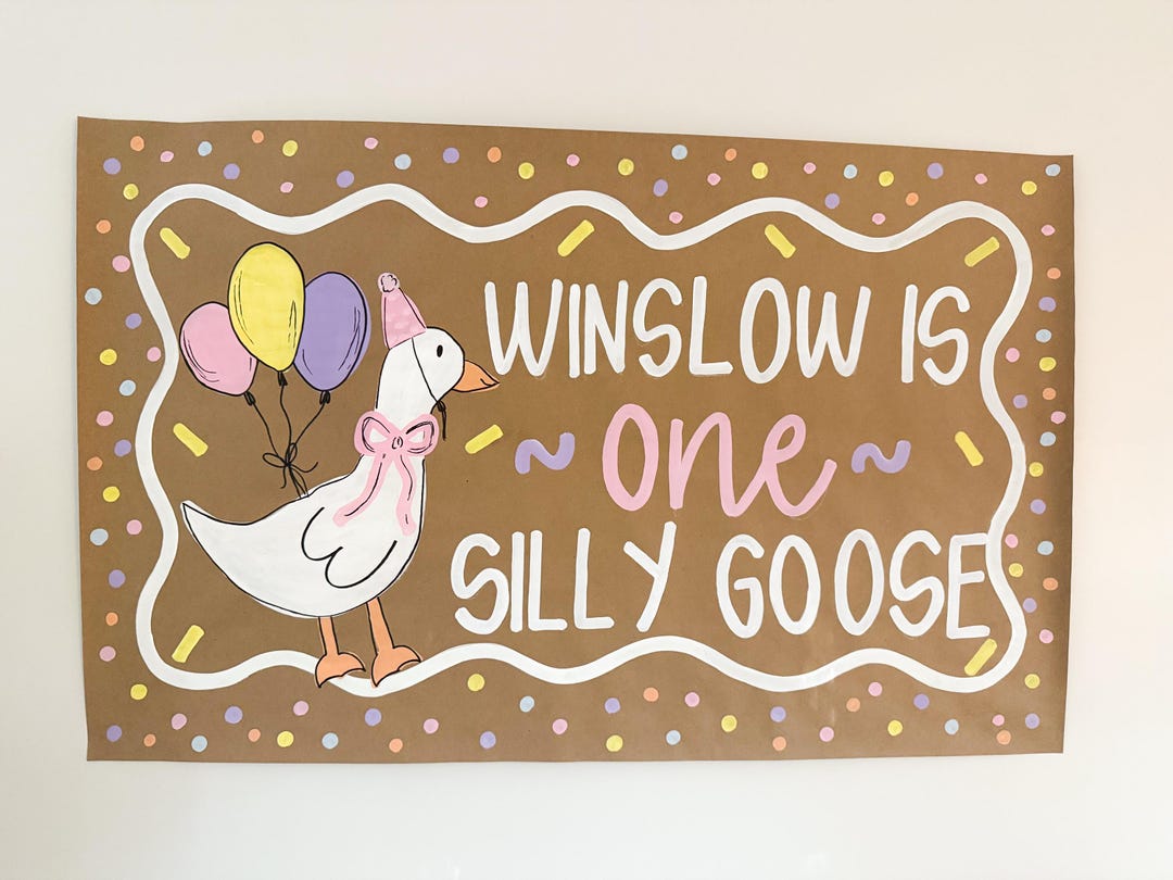 One Silly Goose Party | Goose Theme Party | One Silly Goose 1st ...