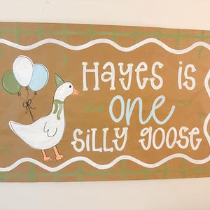 One Silly Goose Party | Goose Theme Party | One Silly Goose 1st ...