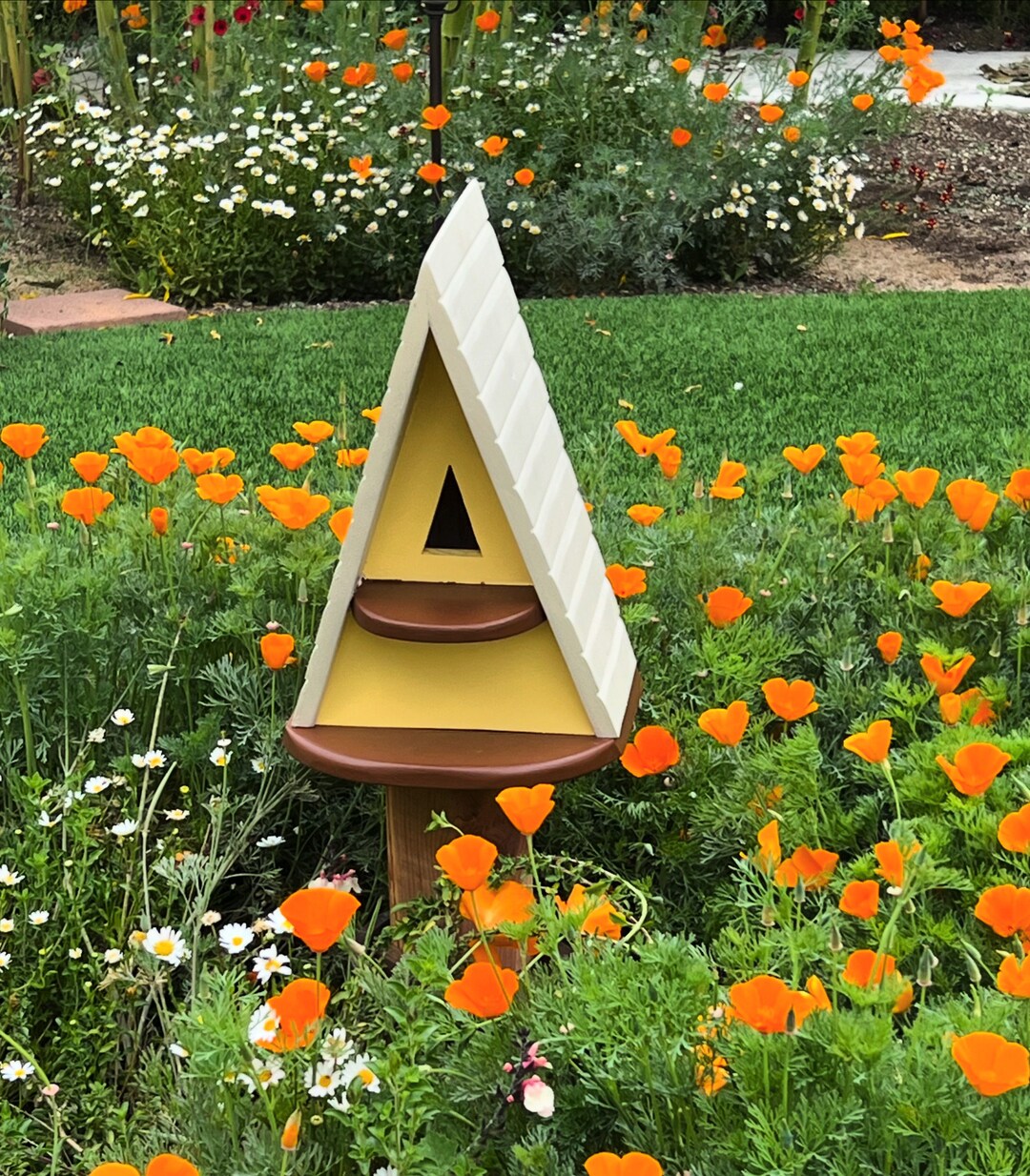 Midcentury Modern Style Birdhouse Design - Etsy UK