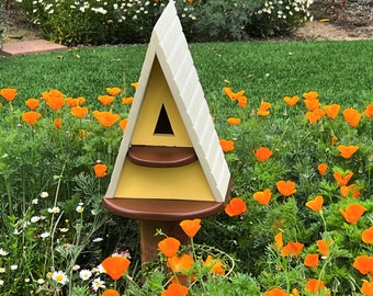 Midcentury Modern Style Birdhouse Design - Etsy