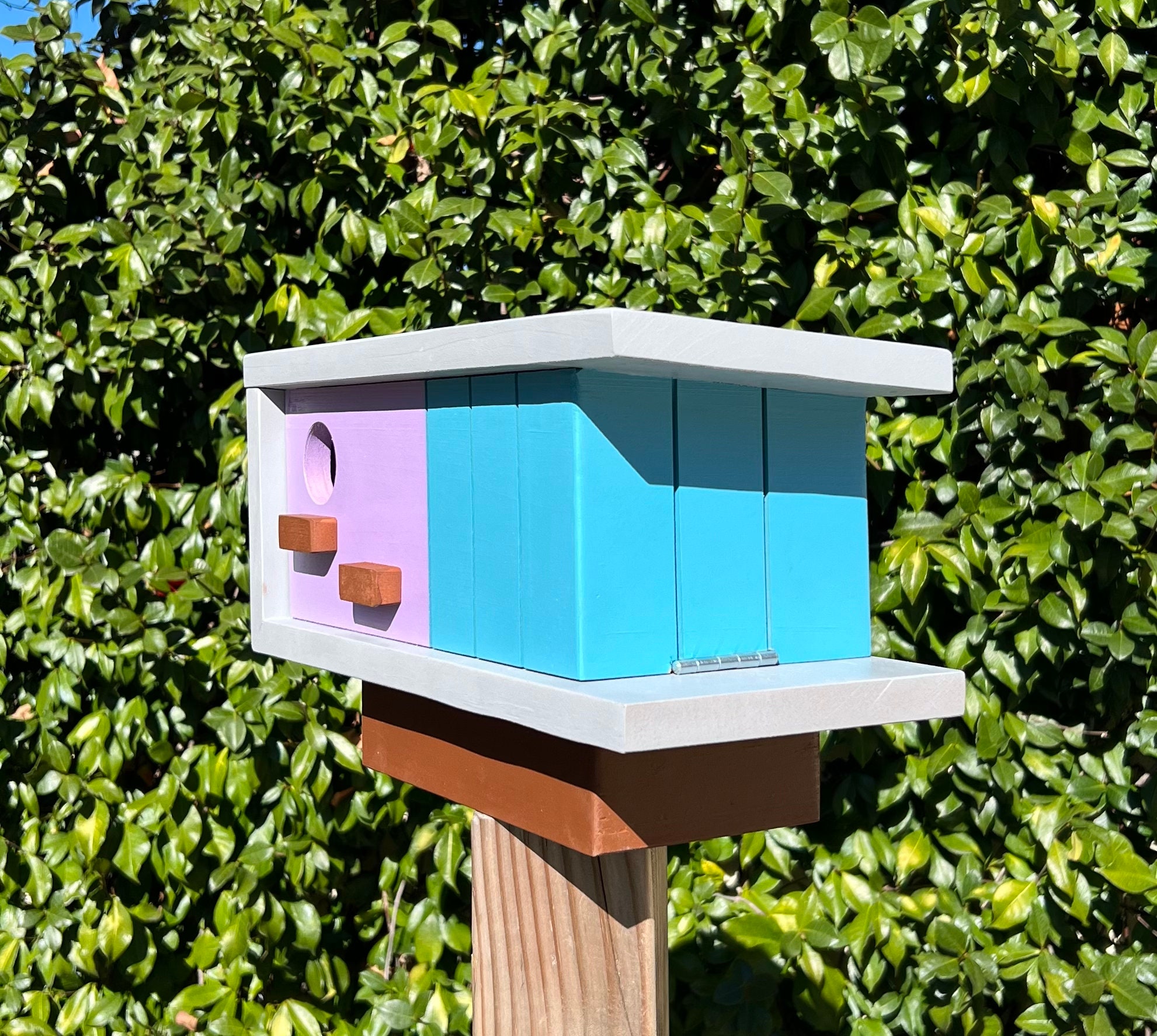 Midcentury Modern Style Birdhouse Design - Etsy