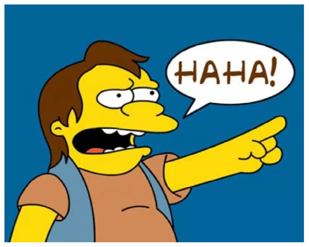 NELSON THE SIMPSONS 8x10 Photograph - Etsy