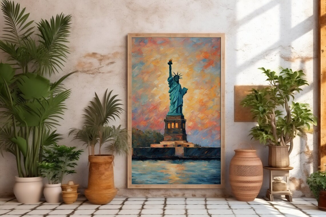 Statue of Liberty Wall Art Digital Download New York Instant Download ...