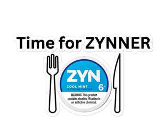 Zyn Sticker Cool Mint - Etsy