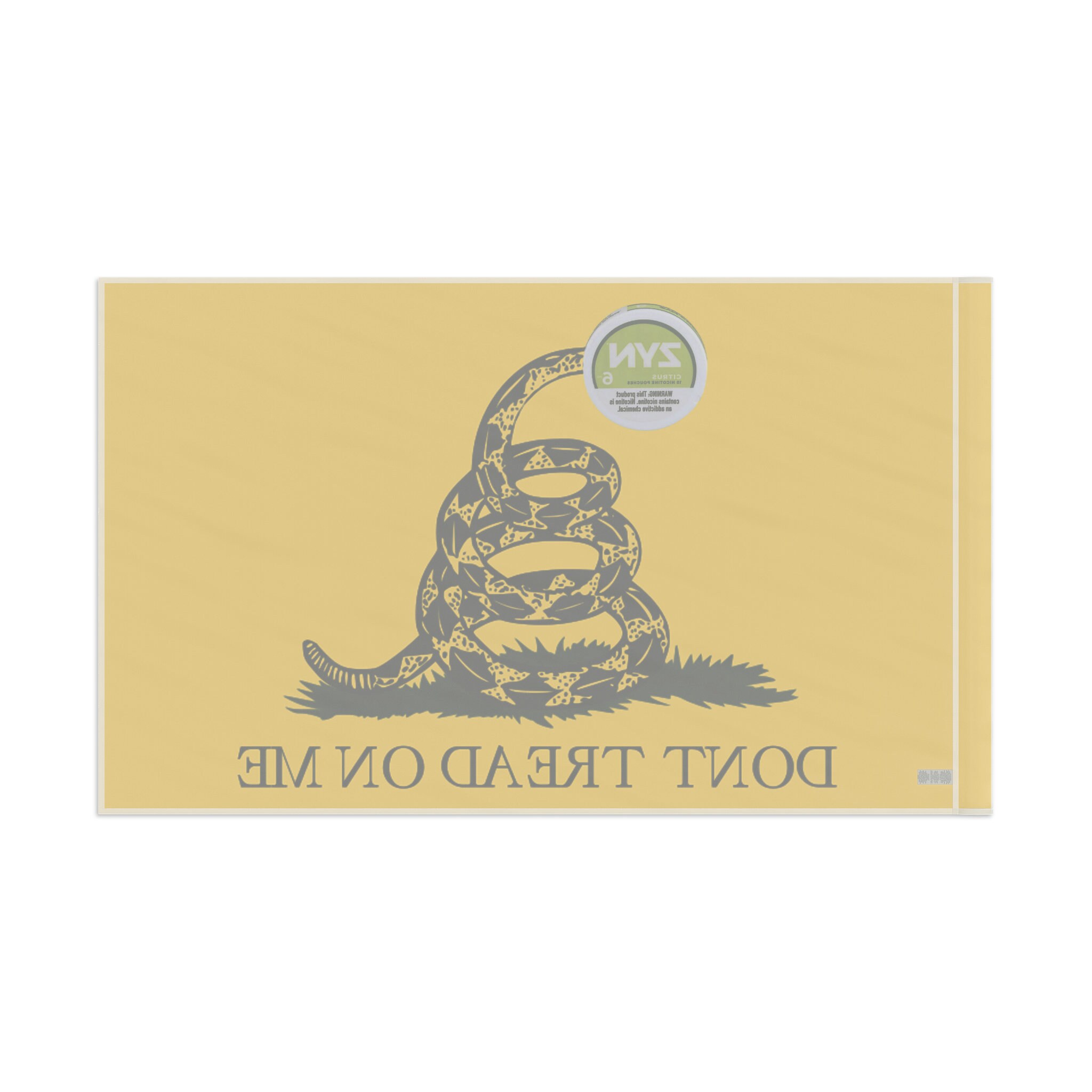 Don't Tread on Me ZYN Flag - Etsy