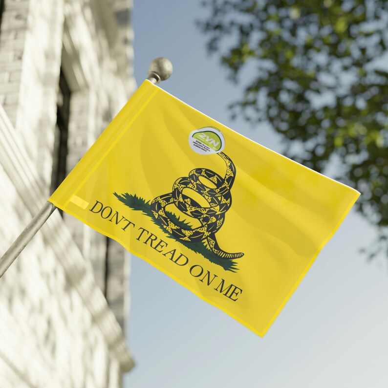 Don't Tread on Me ZYN Flag - Etsy