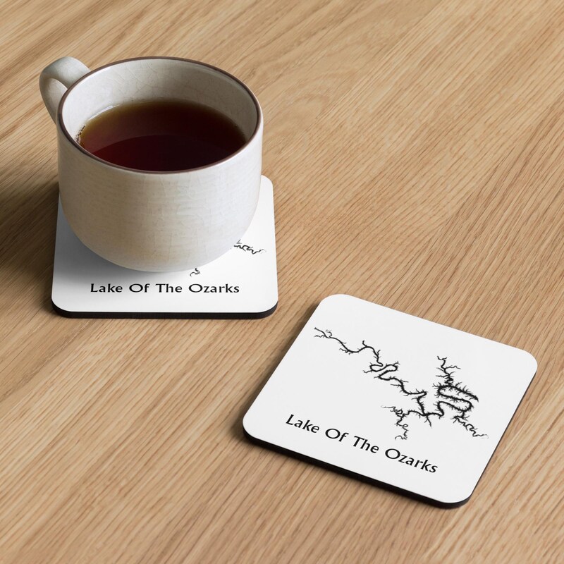 Lake Outline Coasters - Etsy Canada