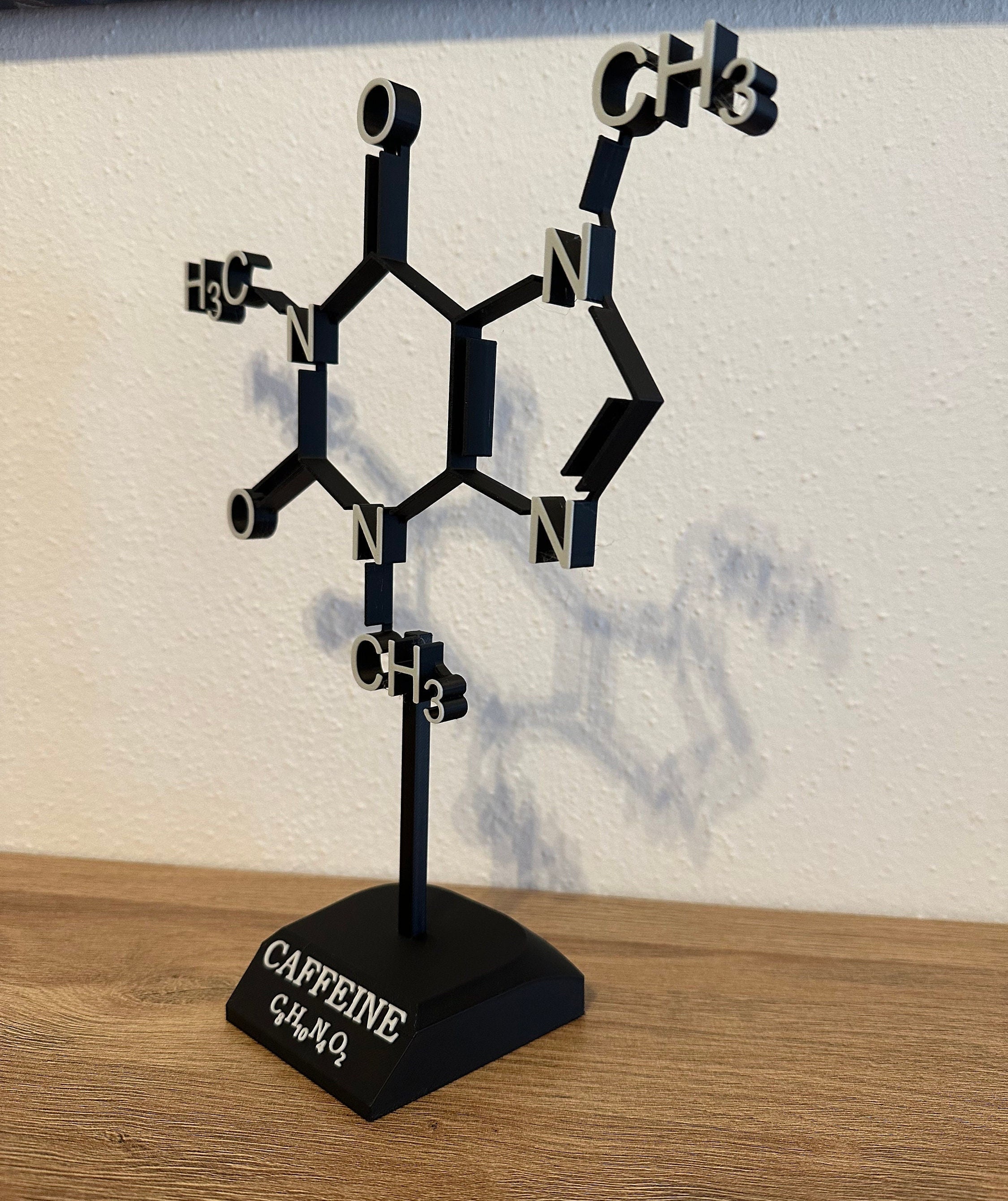 3d Structure Of Caffeine