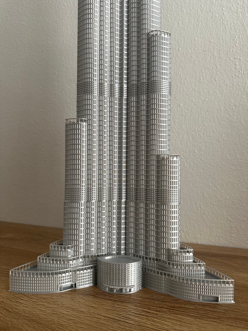 Burj Khalifa | Landmark Dubai | Skyscraper | 3D Printing | 80-180 Cm - Etsy