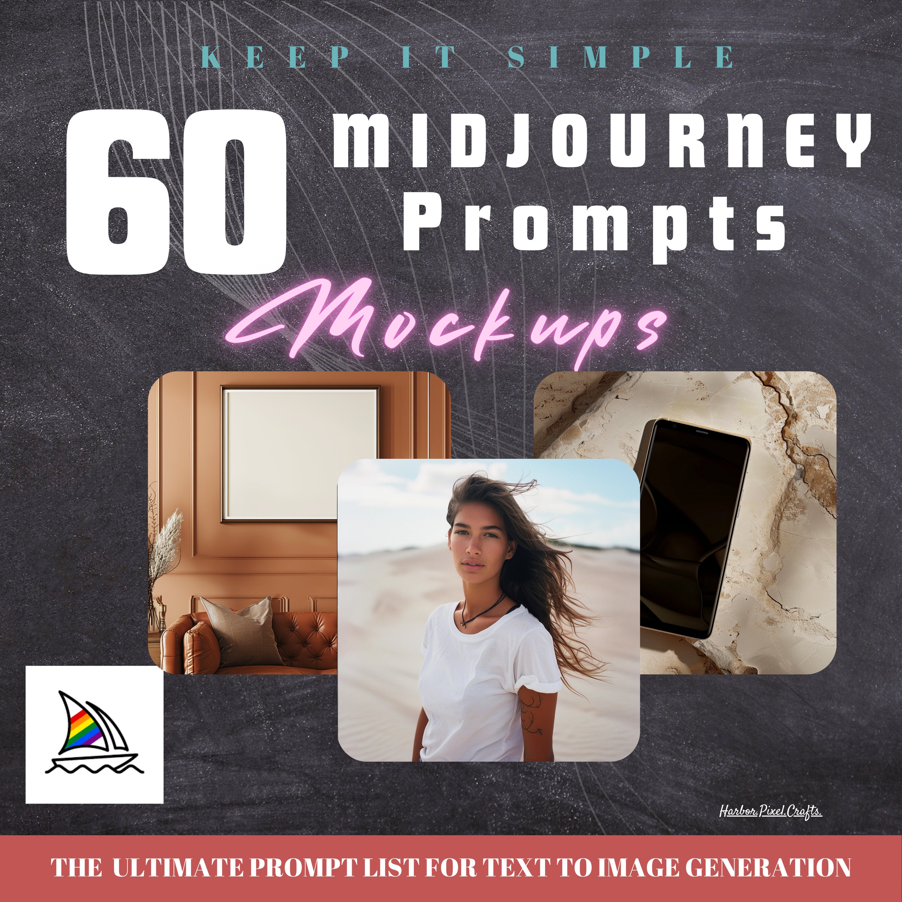 Mockups - 60 PROMPTS With Midjourney 2024 EDITION - Etsy