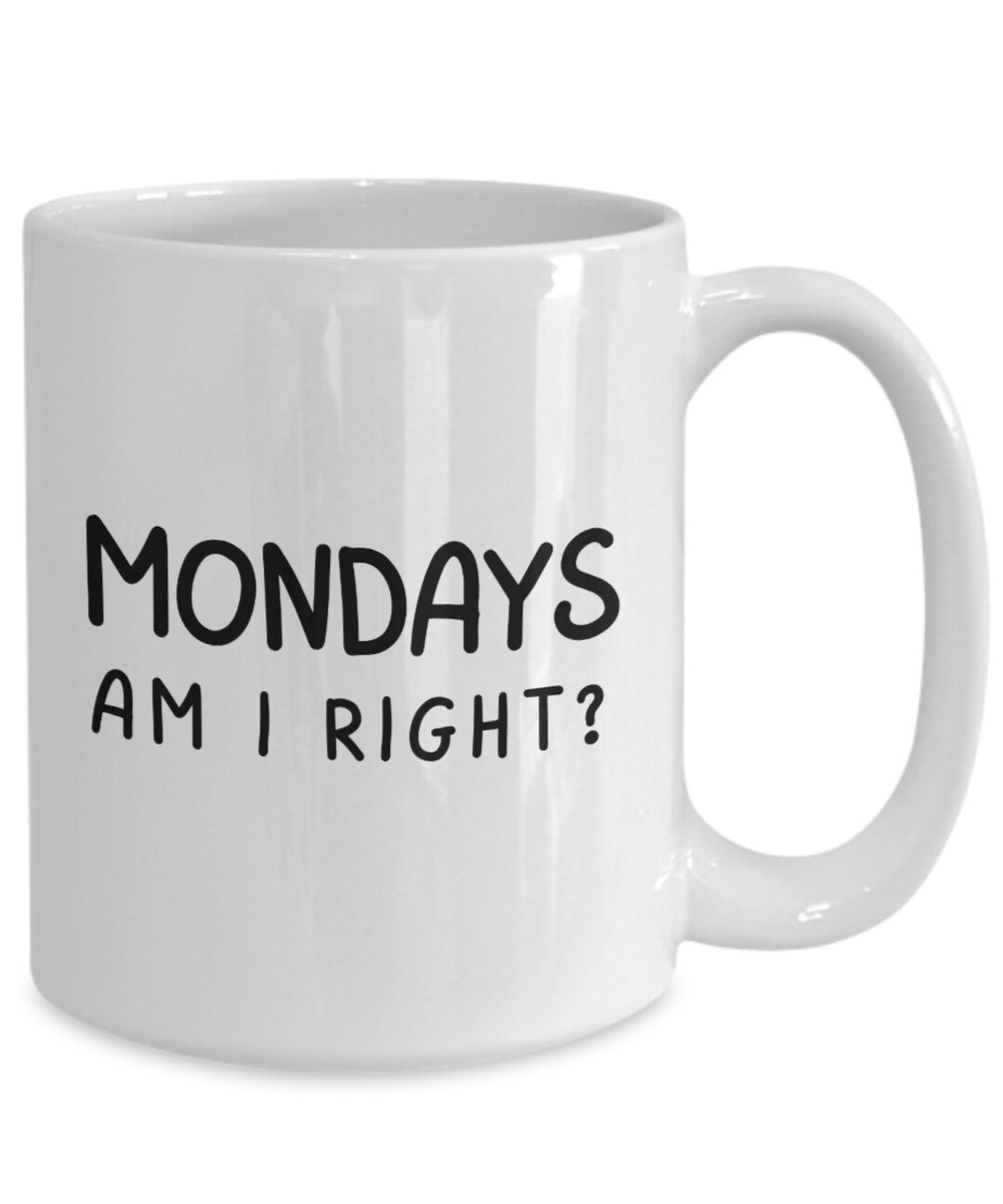 Monday Mug, Funny Mug for Coworker, Office Worker Gift - Etsy