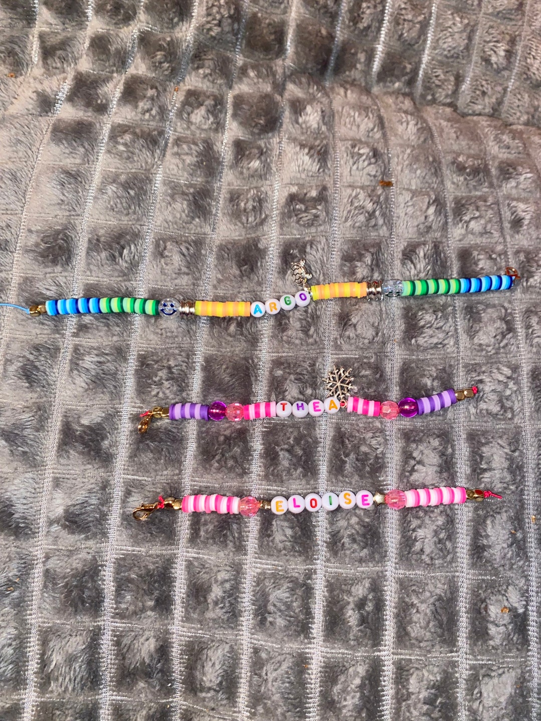 Kids Beaded Key Chain - Etsy