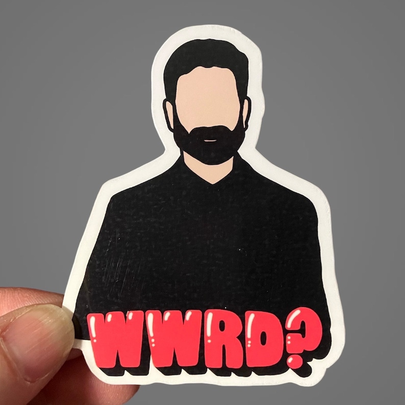 Roy Kent From Ted Lasso Decal for Laptop or Tumbler WWRD Sticker - Etsy