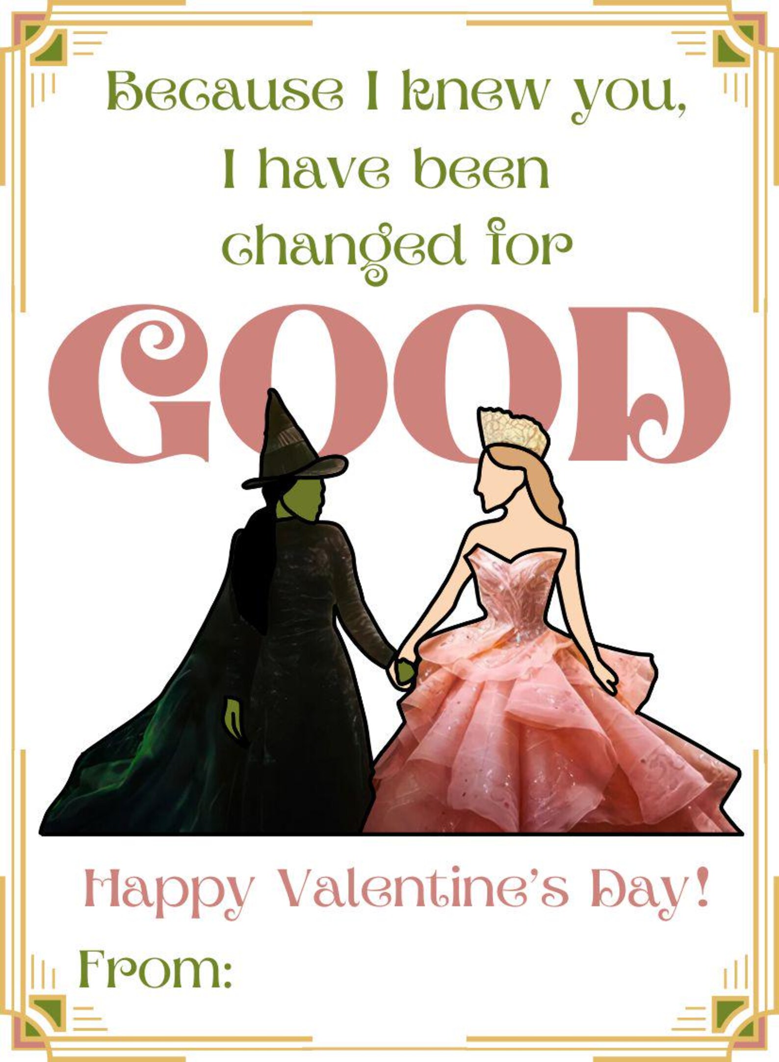 Wicked Valentine's Day Cards - Printable Valentines - Class Valentine ...
