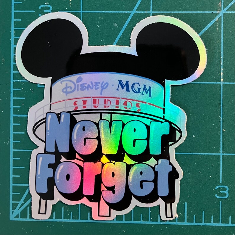 Holographic MGM Studios Vinyl Decal for Laptop or Tumbler - WDW ...