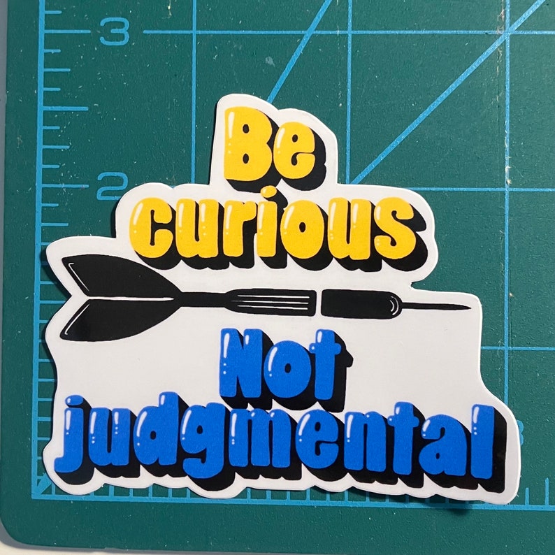 Ted Lasso Curious Decal for Laptop or Tumbler - Be Curious - Not ...