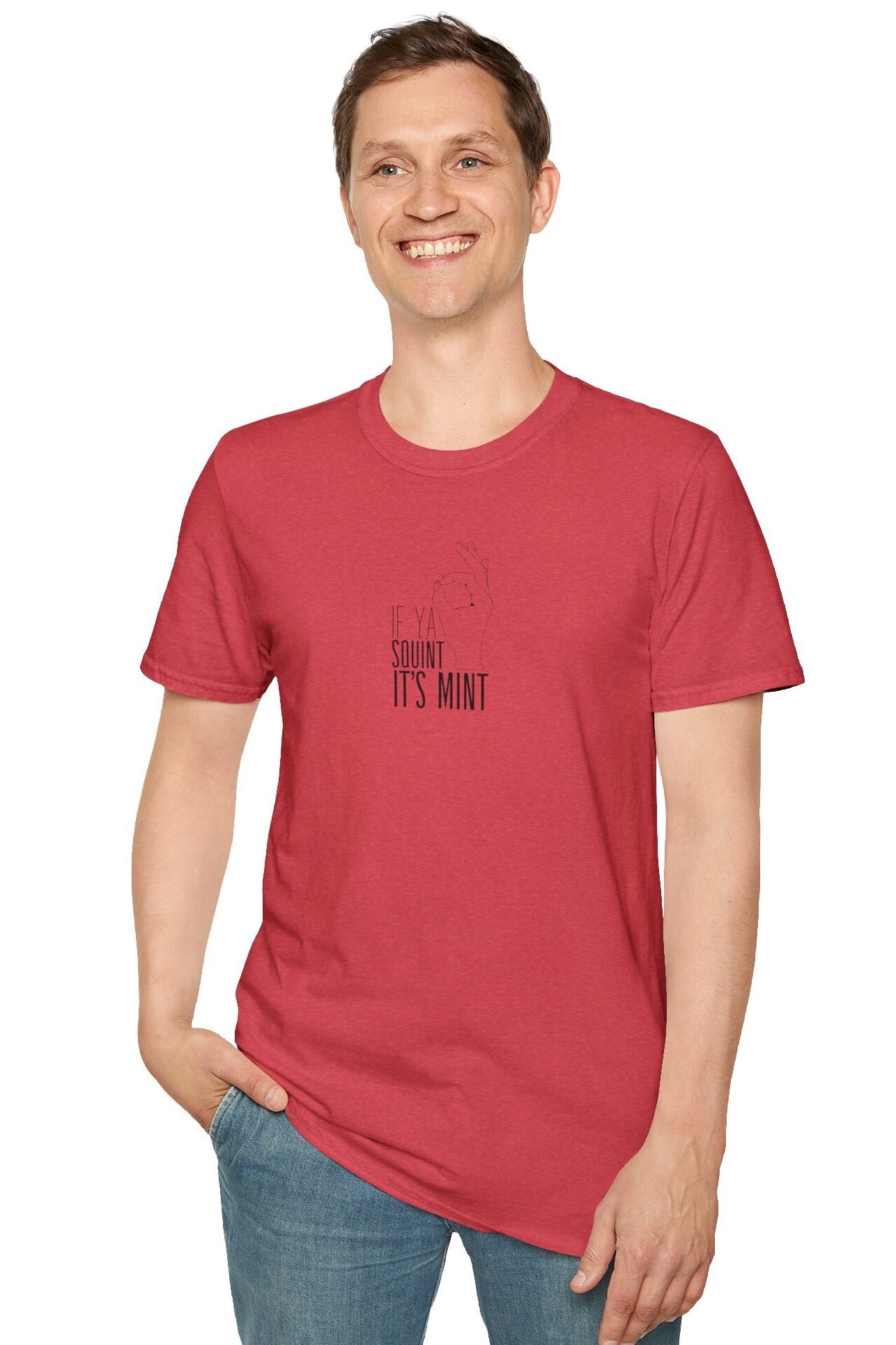 If Ya Squint It's Mint Tee - Etsy