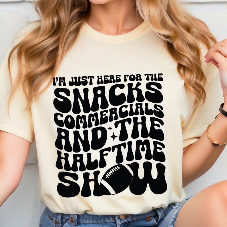 I'm Just Here for the Snacks SVG PNG, Snacks Commercials and the Half ...