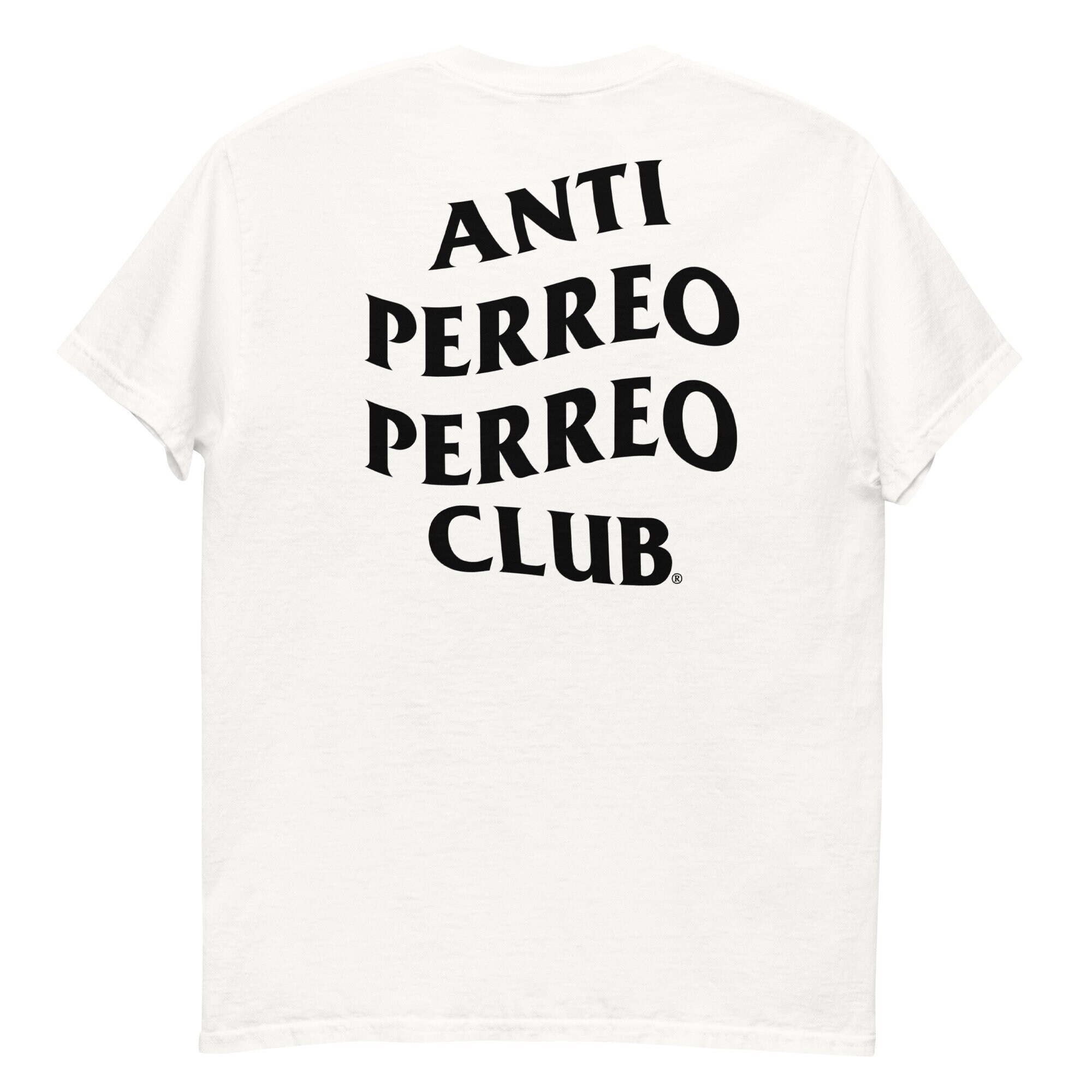 Anti Perreo Perreo Club Shirt (white) - Etsy