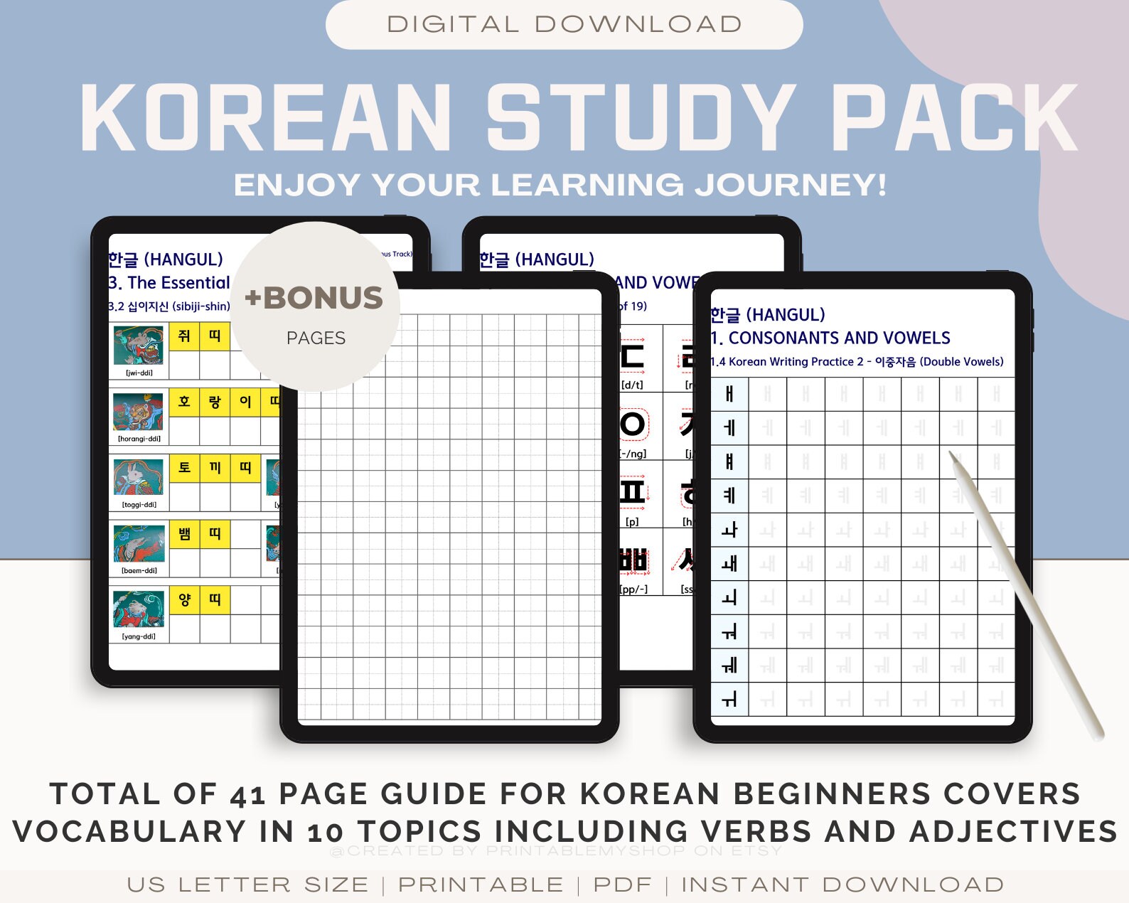 Learn Korean for Beginners the Essential Korean Words Learn to Read and ...