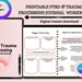 PTSD & Trauma Processing Journal-workbook | Digital Healing Guide ...