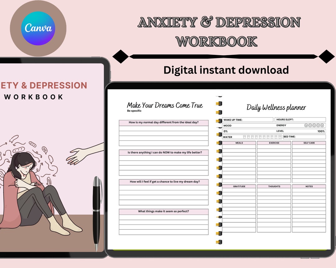 Anxiety & Depression Workbook | Digital Mental Health Journal ...