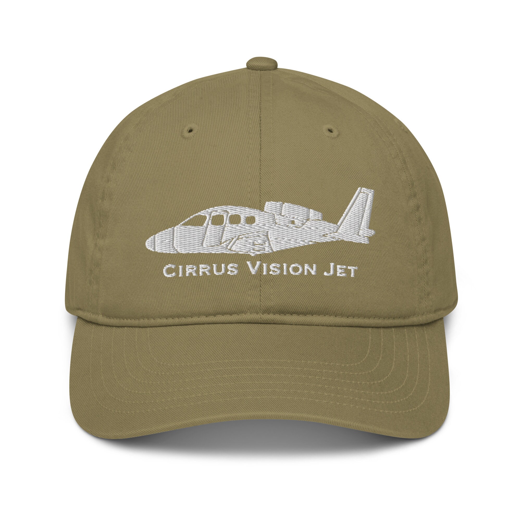 Cirrus Vision Jet SF-50 Custom Embroidered Comfortable Organic Cotton ...