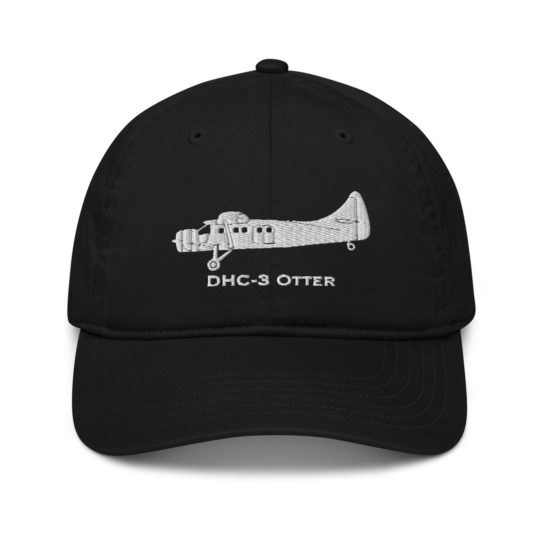 Dehavilland DHC-3 Otter Custom Embroidered Airplane Hat | Airshow Hat ...