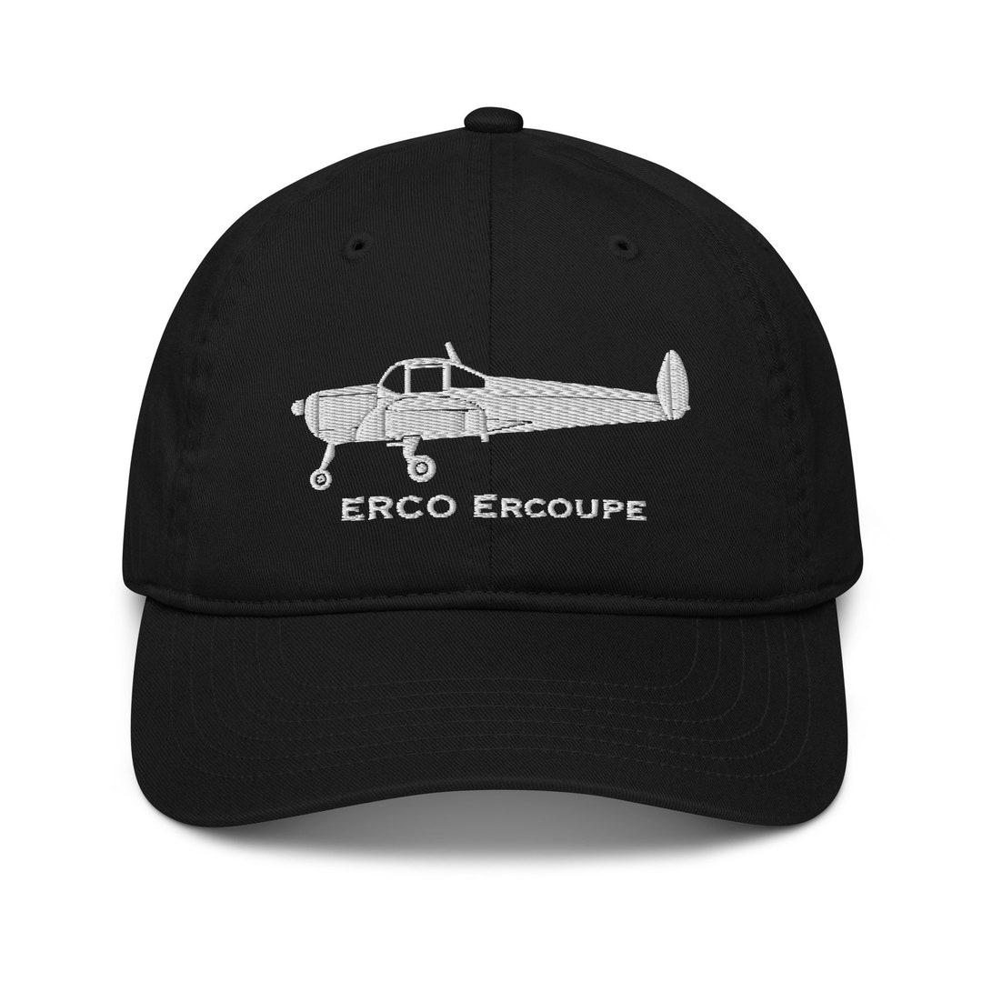 Erco Ercoupe Custom Embroidered Airplane Hat | Airshow Hat | Vintage ...