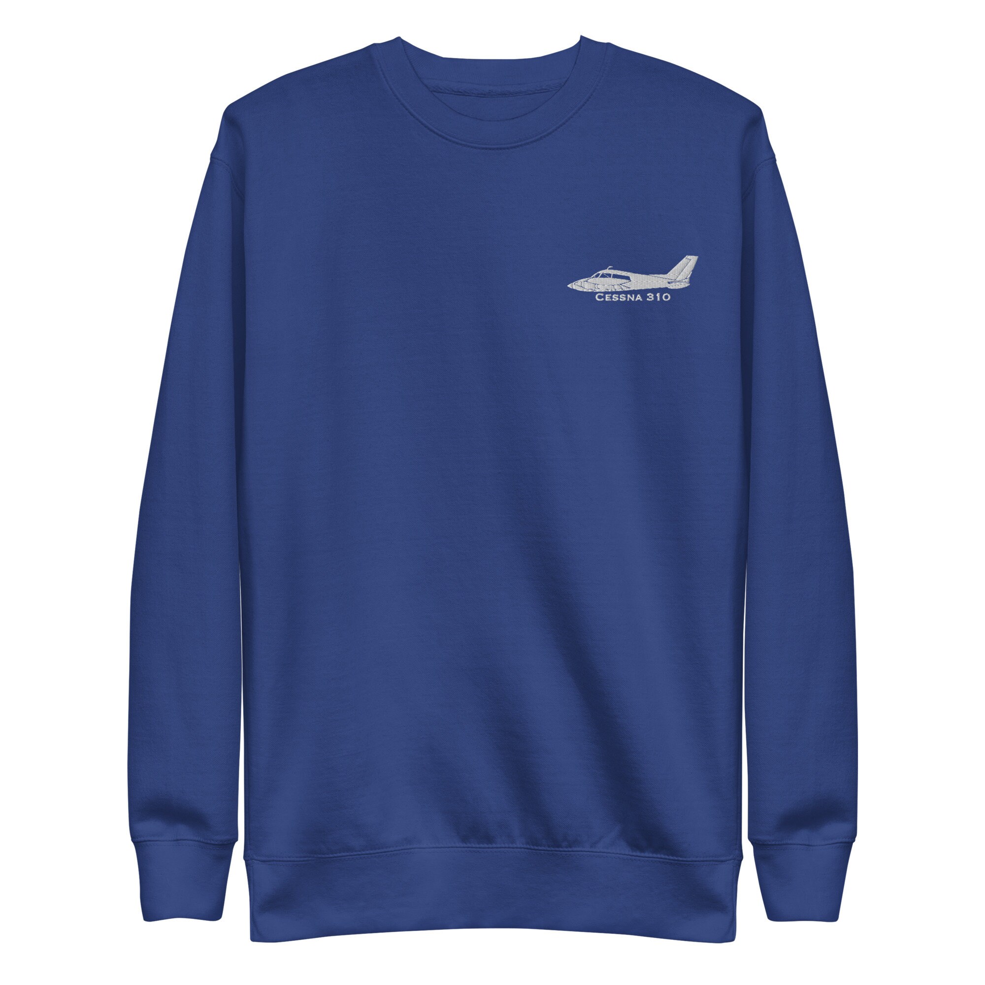 Cessna 310 Custom Embroidered Logo Sweatshirt. Comfortable Quality ...