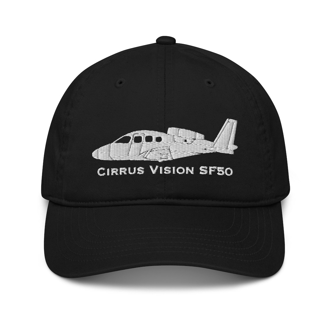 Cirrus Vision SF-50 Custom Embroidered Comfortable Organic Cotton Pilot ...
