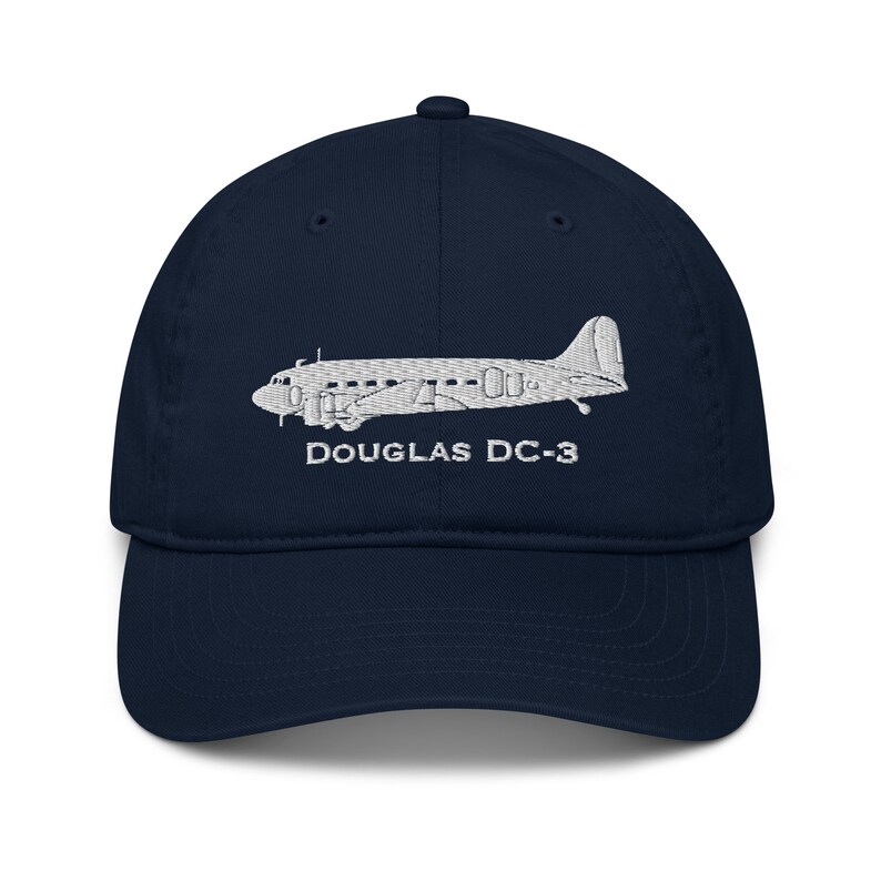 Douglas DC-3 Custom Embroidered Airplane Hat | Airshow Hat | Vintage ...