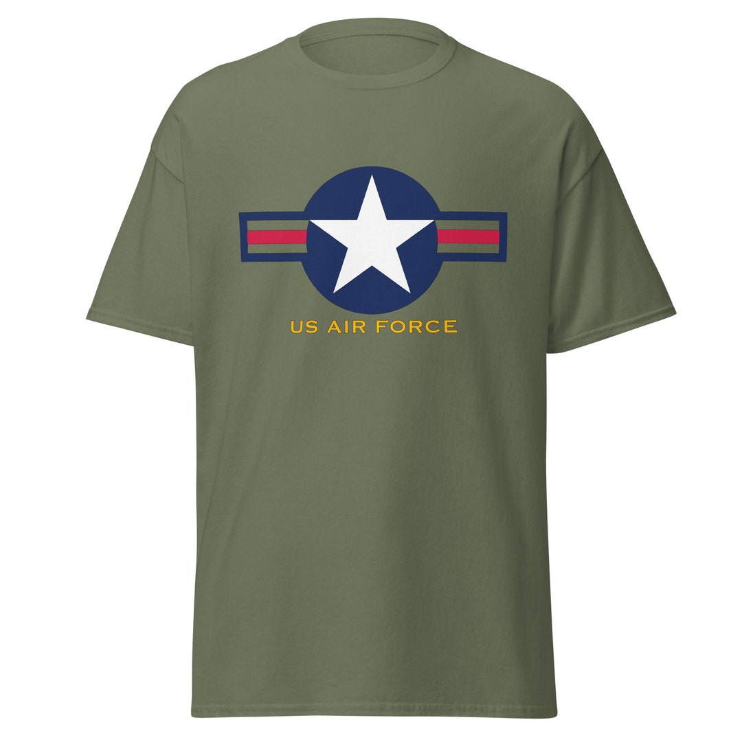 US Air Force Roundel Logo Unisex T-shirt | USAF Casual Airman Pride ...