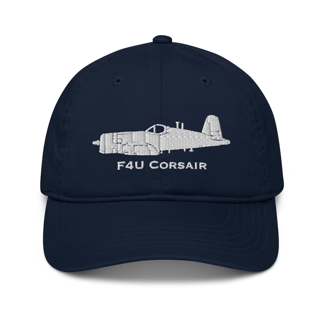 Vought F4U Corsair Custom Embroidered Airplane Hat | Airshow Hat ...