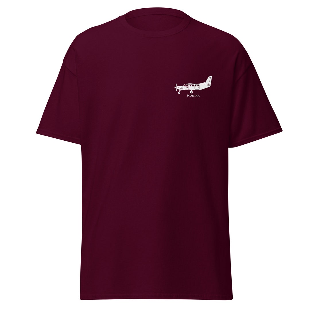 Kodiak KODI Custom Aircraft Design Cotton T-shirt | Unisex | Pilot Gift ...