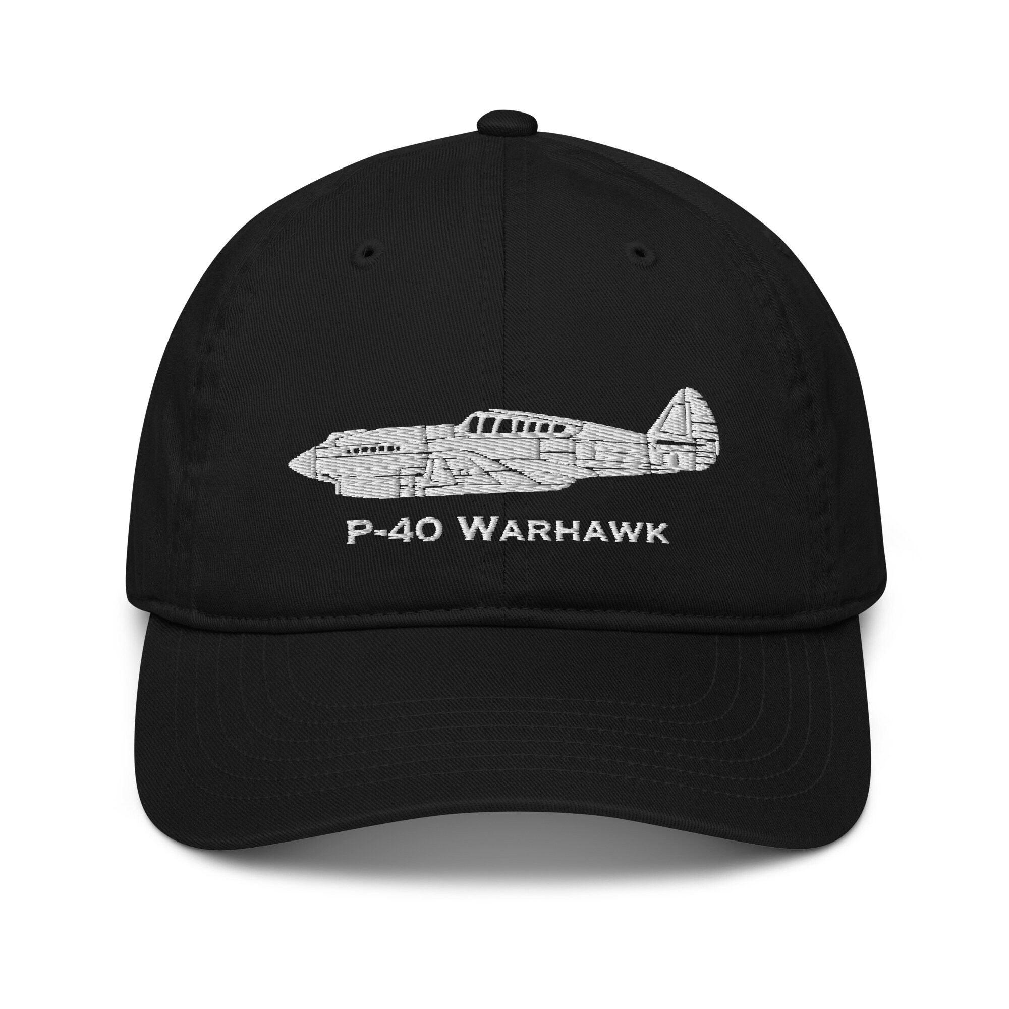 Curtiss P-40 Warhawk Custom Embroidered Airplane Hat Airshow Hat ...